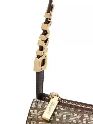 Dkny Monogram Pattern Shoulder Bag