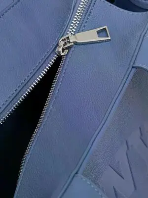 Dkny Logo-embossed Charm Tote Bag