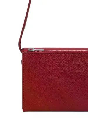 Dkny Logo-plaque Wallet - Red