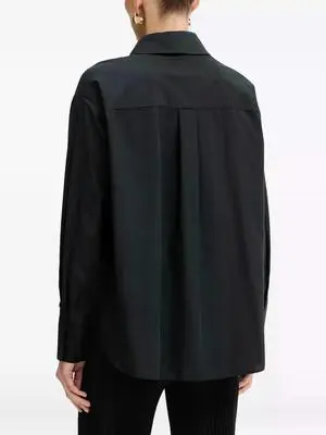 Elisabetta Franchi Tie-detail Shirt - Black