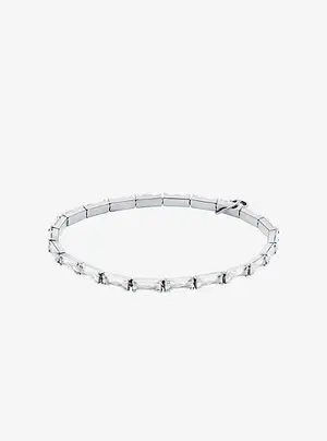 Michael Kors Cubic Zirconia Tennis Bracelet - Silver