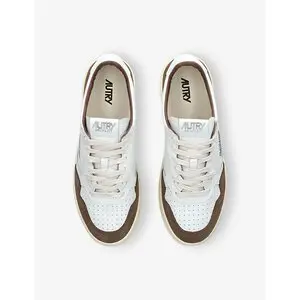 AUTRY Medalist Leather Trainers - Brown/oth