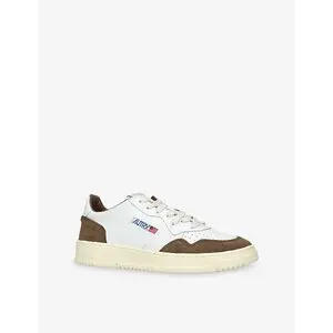 AUTRY Medalist Leather Trainers - Brown/oth
