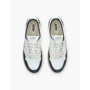 AUTRY Medalist Leather Trainers - White/navy