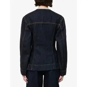 GANNI Denim Blazer