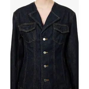 GANNI Denim Blazer