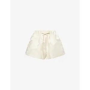 Simone Rocha Rose-print Jacquard Woven Shorts