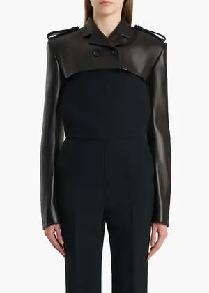 Khaite Sadran Leather Jacket