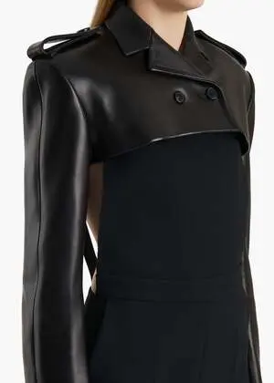 Khaite Sadran Leather Jacket