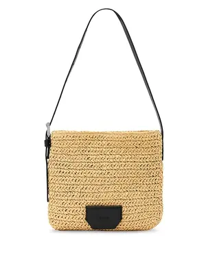 ALLSAINTS Asha Paper Straw Mini Bag