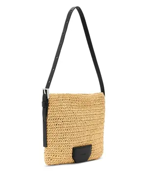 ALLSAINTS Asha Paper Straw Mini Bag
