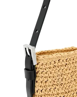 ALLSAINTS Asha Paper Straw Mini Bag
