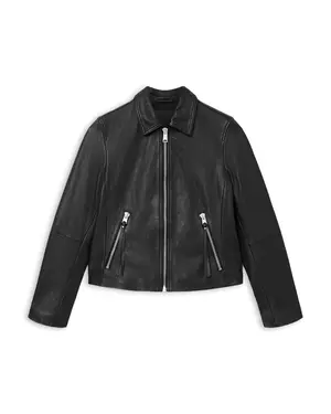 ALLSAINTS Danbury Nappa Leather Biker Jacket