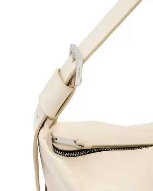 ALLSAINTS Jean Rey Medium Leather Shoulder Bag - Gypsum White
