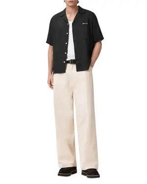 ALLSAINTS Wilder Boxy Fit Short Sleeve Shirt