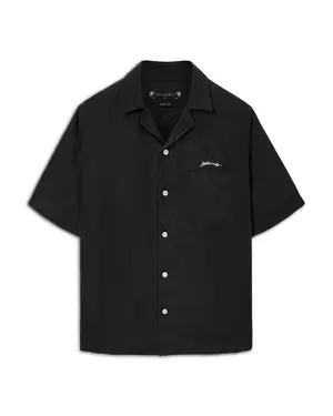 ALLSAINTS Wilder Boxy Fit Short Sleeve Shirt