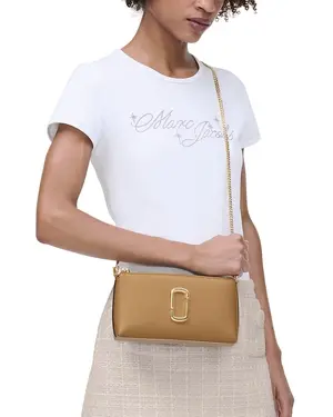 Marc Jacobs The Snapshot Convertible Shoulder Bag - Camel