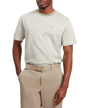 Ted Baker London Vexrin Short Sleeve Oversized Striped Tee - Mid Green
