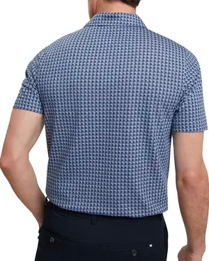 Ted Baker London Zumurud Short Sleeve Painted Geo Polo