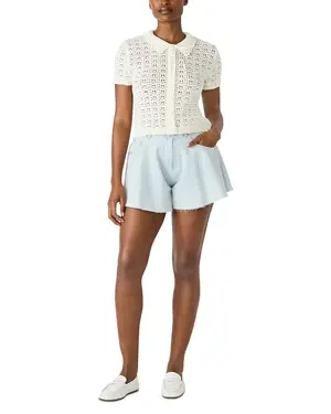 Steve Madden Acada Button Front Sweater