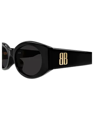 Balenciaga Round Sunglasses, 53mm
