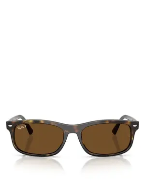 Ray-ban Rectangular Sunglasses, 57mm
