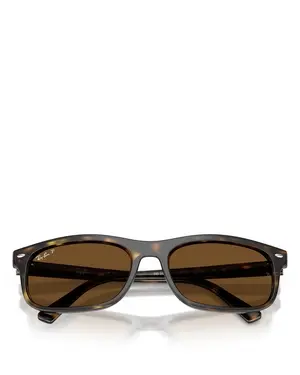 Ray-ban Rectangular Sunglasses, 57mm - Havana/polarized Brown