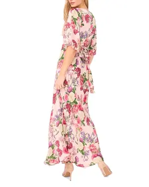 Ted Baker London V-neck Flutter Sleeve Dress
