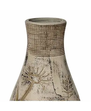 TOV FURNITURE Earthenware Floral Pattern Vase