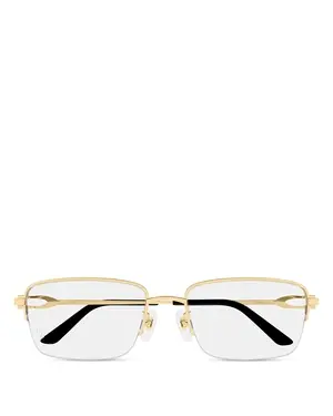 CARTIER Rectangular Optical Glasses, 57mm
