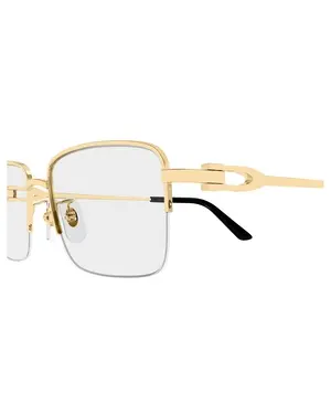 CARTIER Rectangular Optical Glasses, 57mm