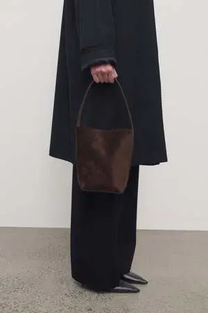 THE ROW Small N/s Park Tote Edge Bag - Mocha