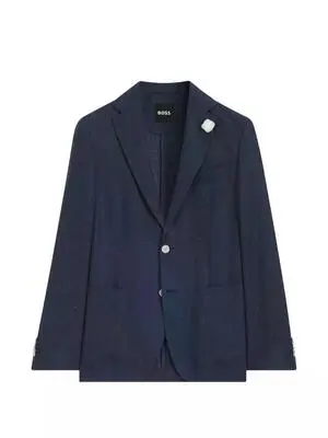 BOSS Buttoned Single-breasted Blazer