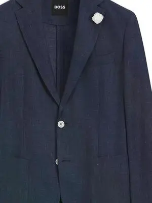 BOSS Buttoned Single-breasted Blazer