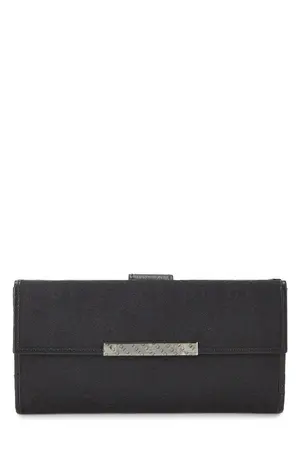 Gucci Original Gg Canvas Wallet - Black