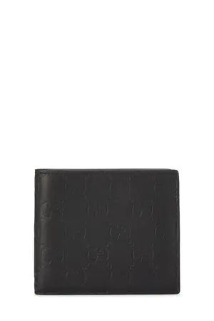 Gucci Ssima Bifold Wallet - Black