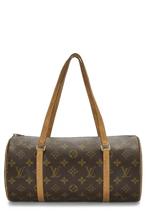 LOUIS VUITTON Monogram Canvas Papillon 30 - Brown