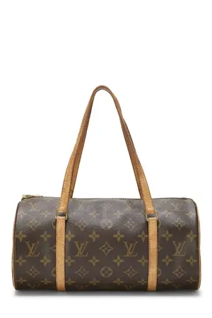 LOUIS VUITTON Monogram Canvas Papillon 30 - Brown