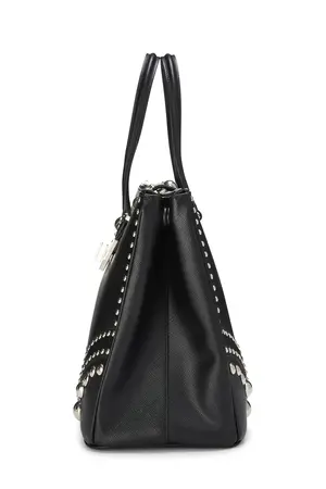 Prada Studded Saffiano Tote