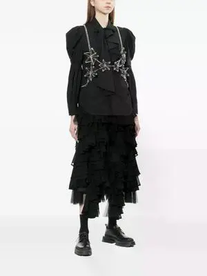 Noir Kei Ninomiya Ruffled Shirt