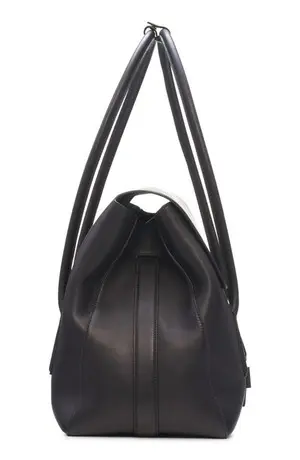 TOM FORD Large Leather Shoulder Bag - Black
