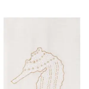 C&F HOME Gold Coast Seahorse 100% Cotton Handtowel