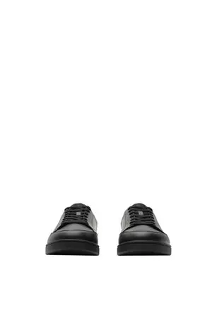 Burberry Leather Set Sneakers - Black/wave Blue