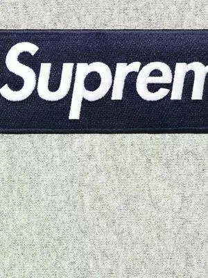 Supreme Box Logo Hoodie - Grey
