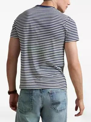 Polo Ralph Lauren Striped Embroidered Jersey T-shirt