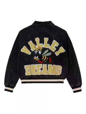 VALE FOREVER Embroidered Relaxed Fit Jacket