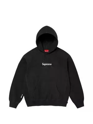Supreme Box Logo Hooded Sweatshirt - Black