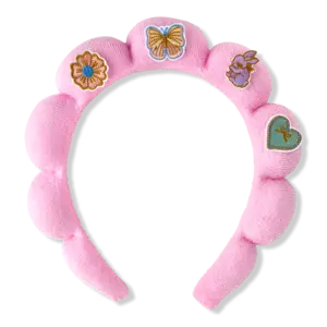 PRODUCT-OBSESSED Spa Headband With Patches - Pink