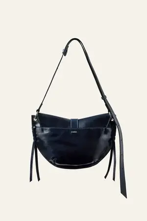 Ba&sh Youyou Leather Saddle Bag