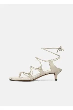 Vince Paulette Leather Sandal - Red